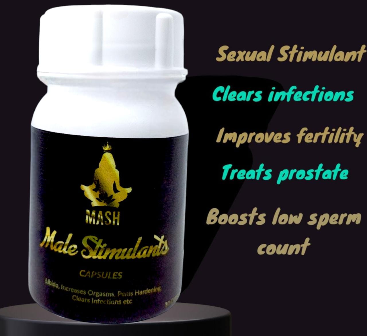 Male Stimulants Capsules – Mash